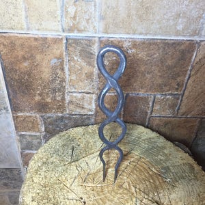 Viking Fork, Hand Forged Fork, Rustic Fork, Medieval Fork, Middle Ages ...