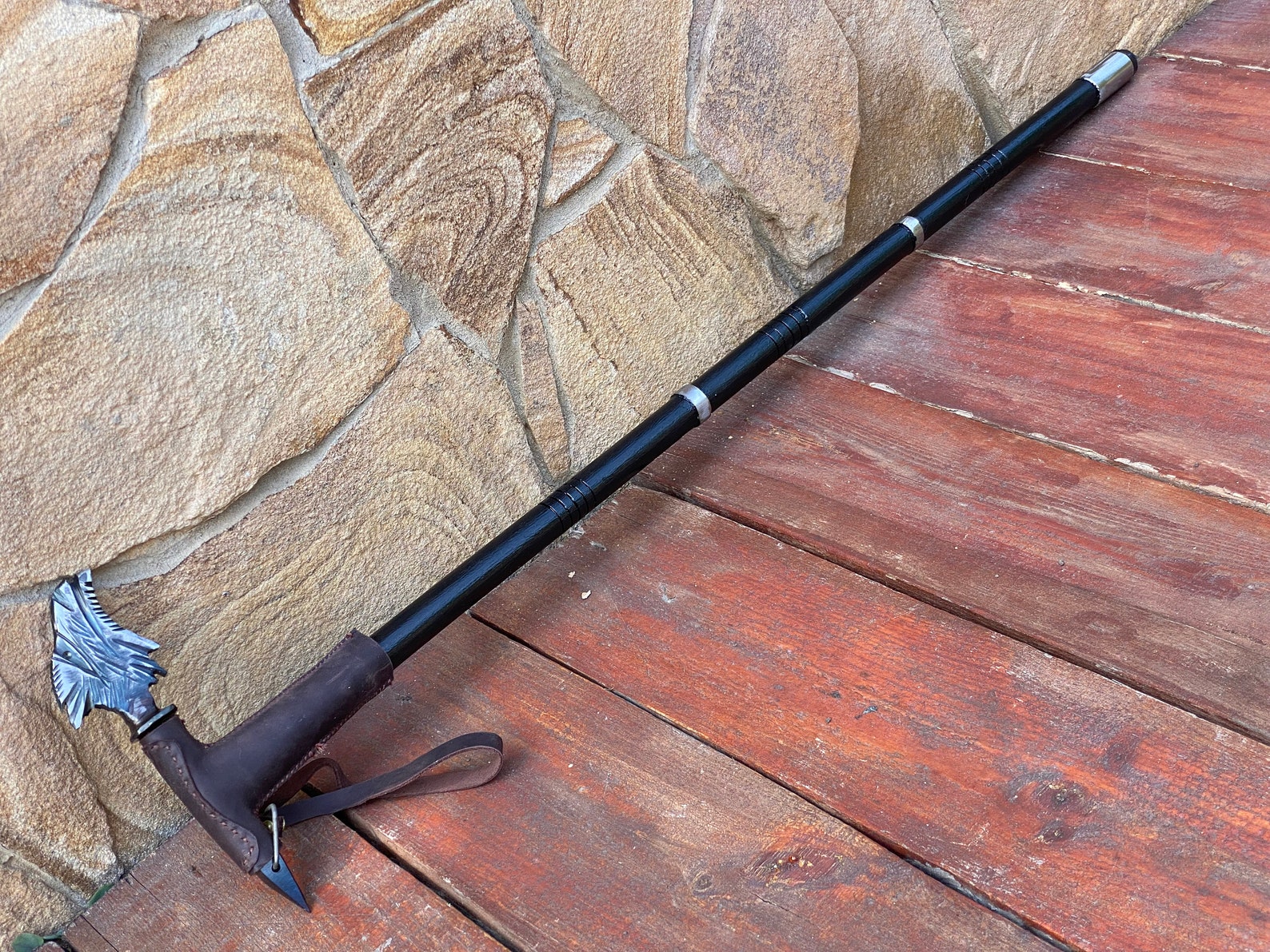 Dragon Cane Railrod Spike Walking Cane Dragon Walking | Etsy