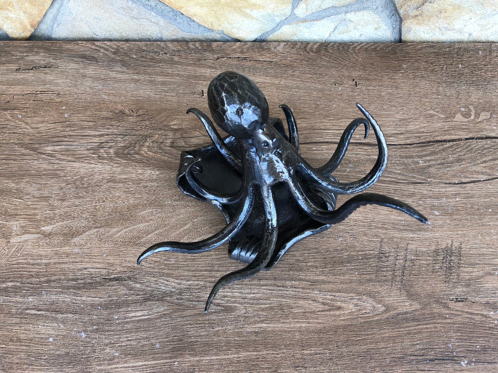 Ashtray Ash Tray Cigar Holder Octopus Art Smoker - Etsy