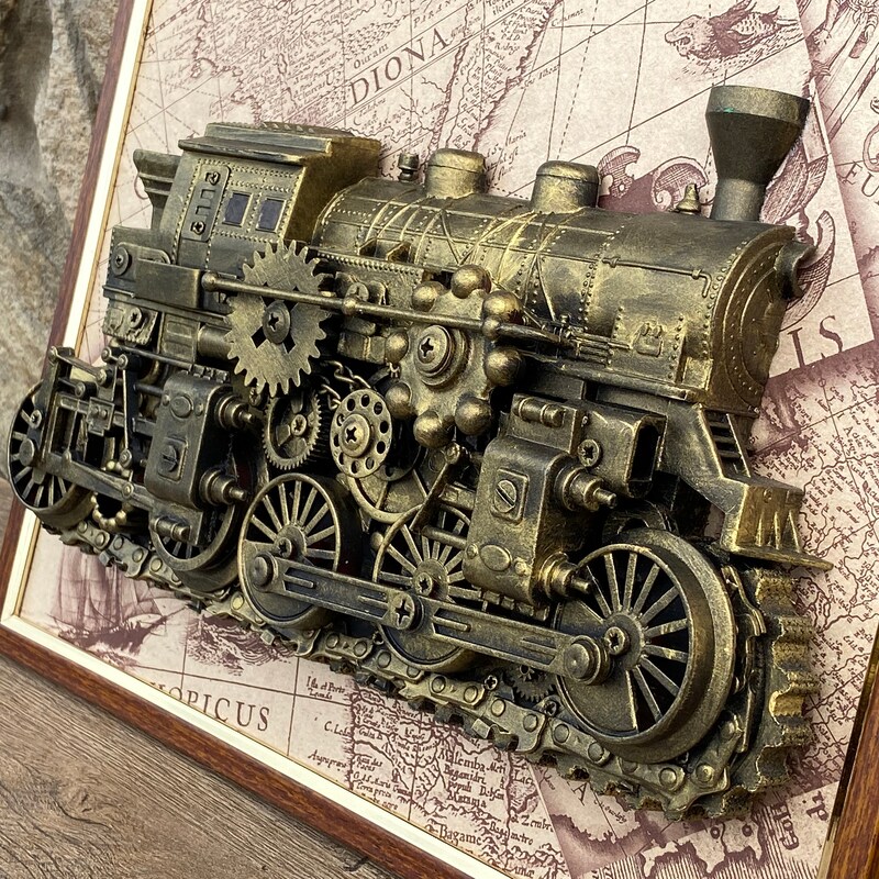 Steampunk Train - Etsy