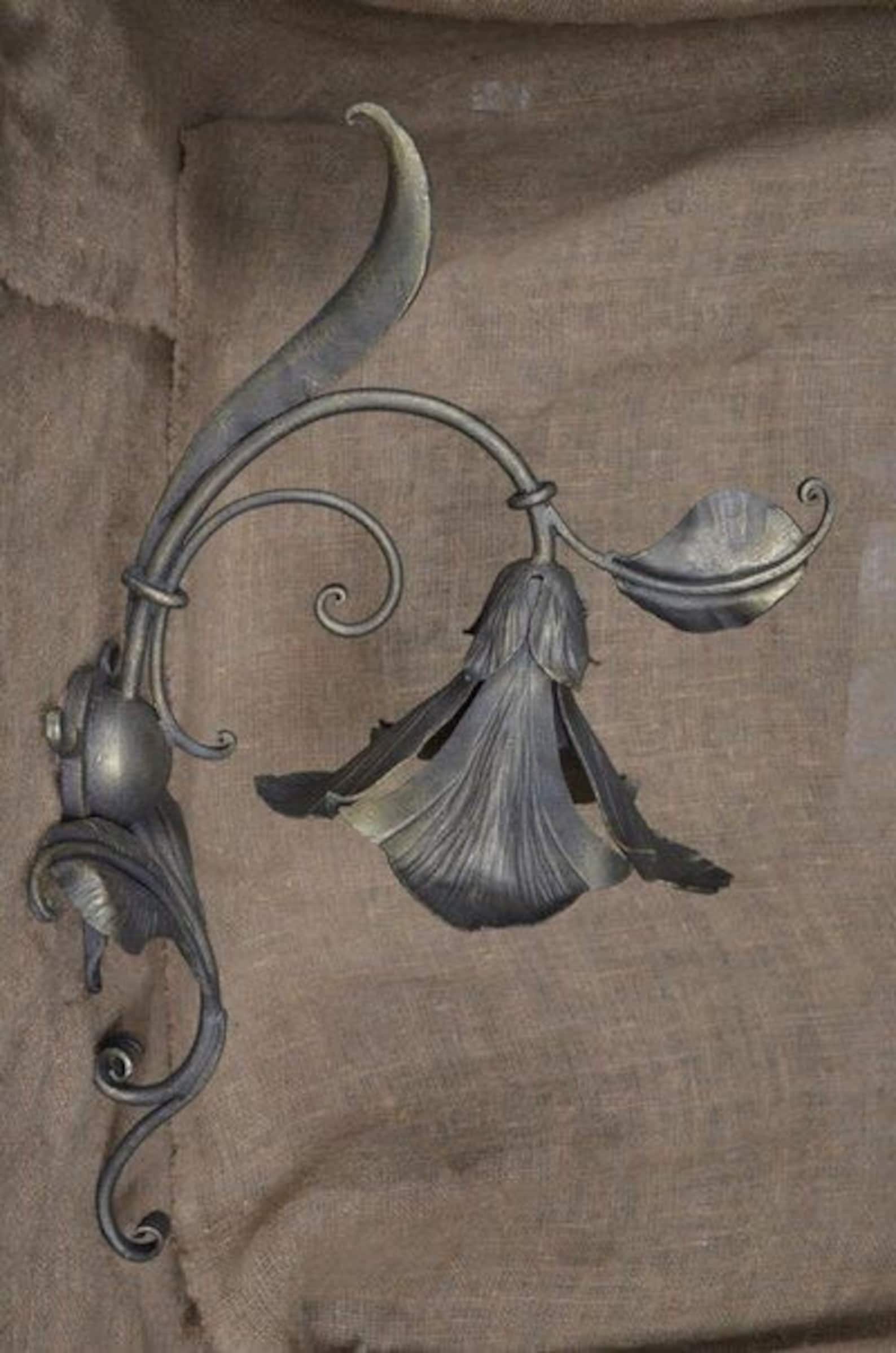 Wall Sconce Flower Sconce Sconces Lantern Lamp Flower | Etsy