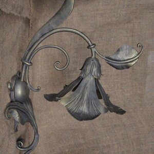 Wall Sconce Flower Sconce Sconces Lantern Lamp Flower | Etsy