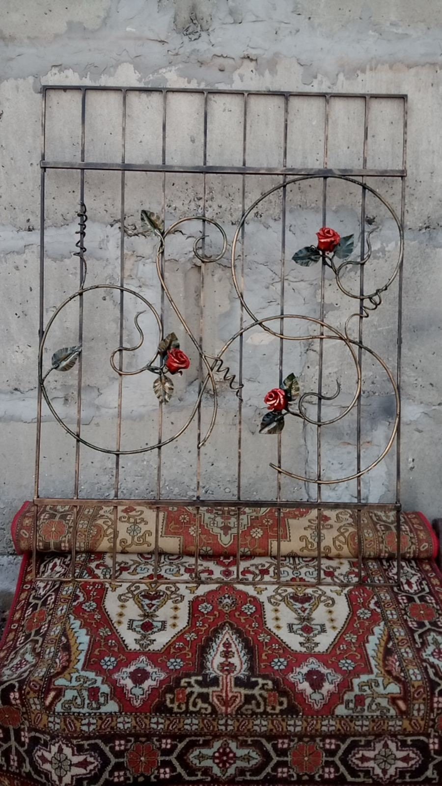 Window Grate Window Grille Window Art Metal Panel Window | Etsy