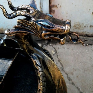 Brazier, Viking Theme, Grill, Fire Pit, BBQ, Skewers,iron Gift, Drakkar ...