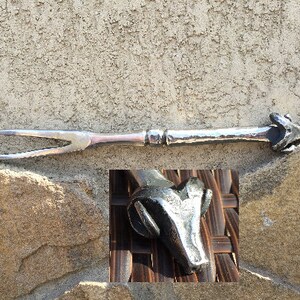 Viking Fork, Stainless Steel Fork, Dinner Set, Rustic Kitchen, Viking ...