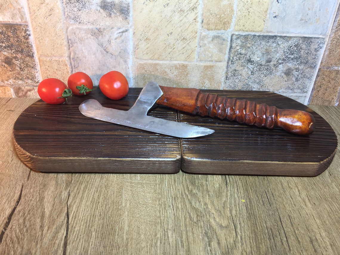 Kitchen hatchet kitchen axe viking axe medieval axe wood | Etsy