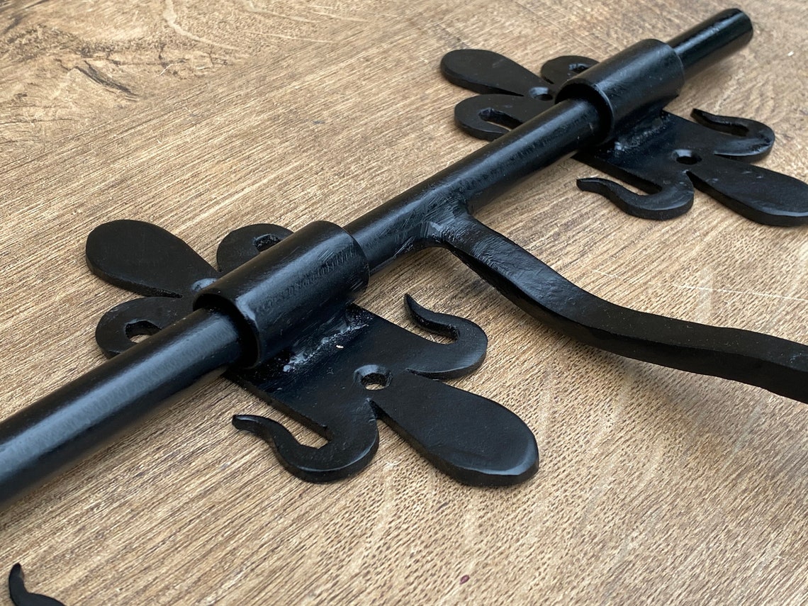 Hand Forged Latch Gate Hardware Hinge Metal Artwork | Etsy