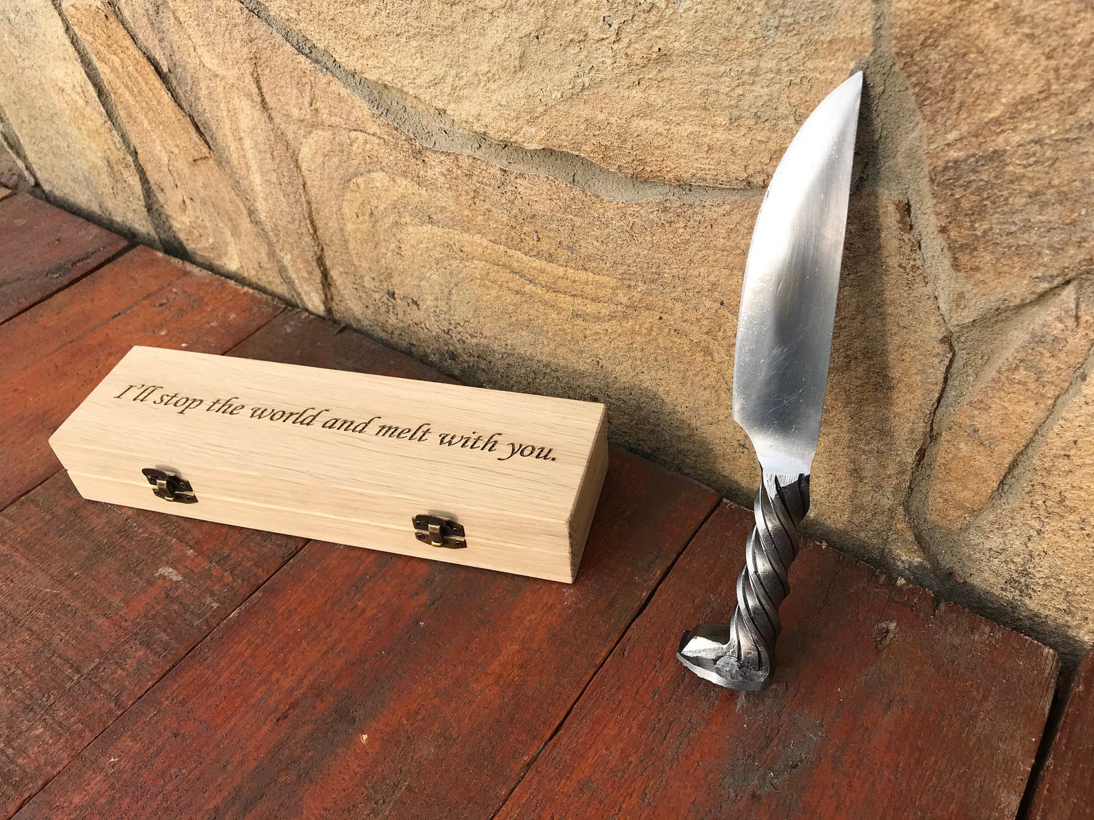 Personalized Mens Gift Knife Gift Gift Box Mens Anniversary - Etsy
