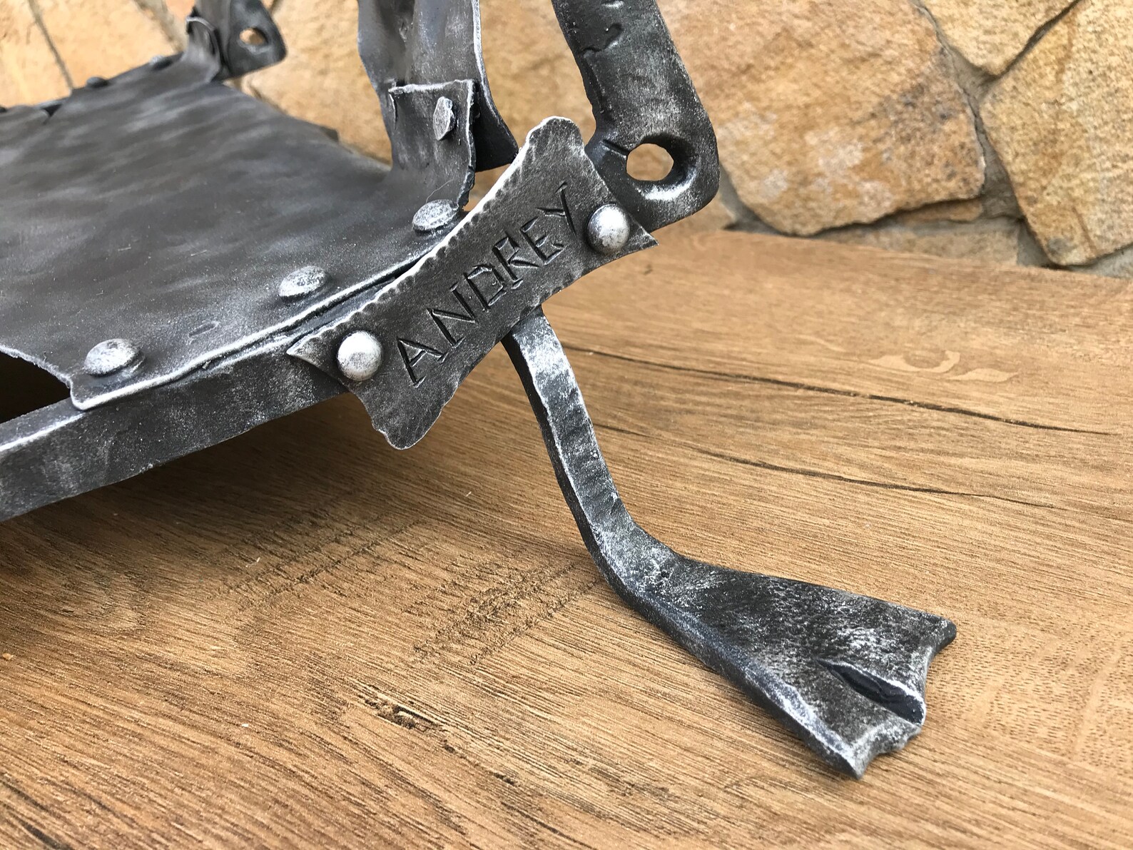 Fireplace Decor Log Rack Medieval Tools Log Holder Ancient | Etsy