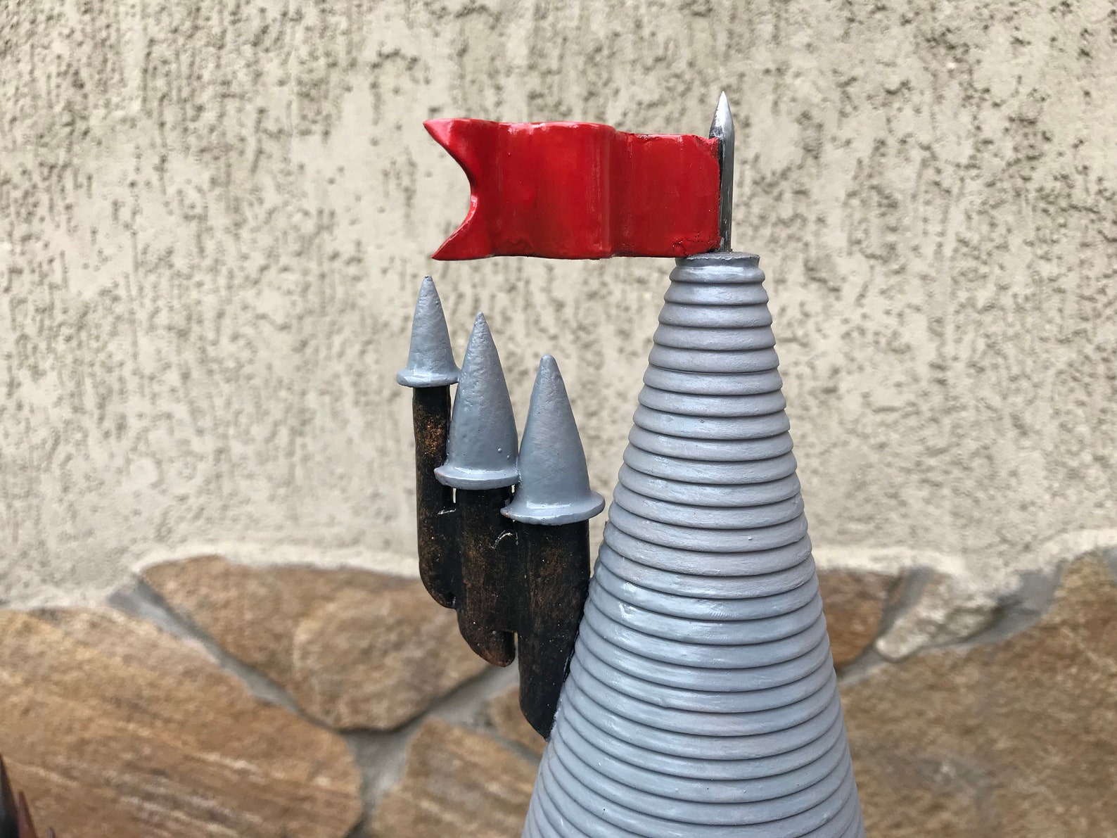 Castle Mailbox, Post Box, Custom Mailbox, Mailbox Post, Wedding Card ...