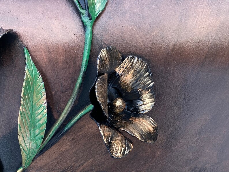 Mailbox Wild Nature Mail Box Metal Flower New Home Gift | Etsy