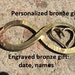 Bronze Gift, Bronze Infinity Sign, Bronze Gift for Wife, Bronze Gift ...