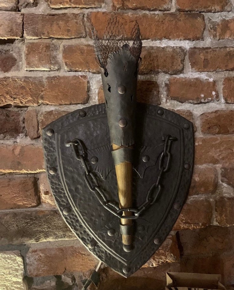 Sconce, Wall Sconce, Medieval, Shield, Middle Ages, Castle, Renovation ...