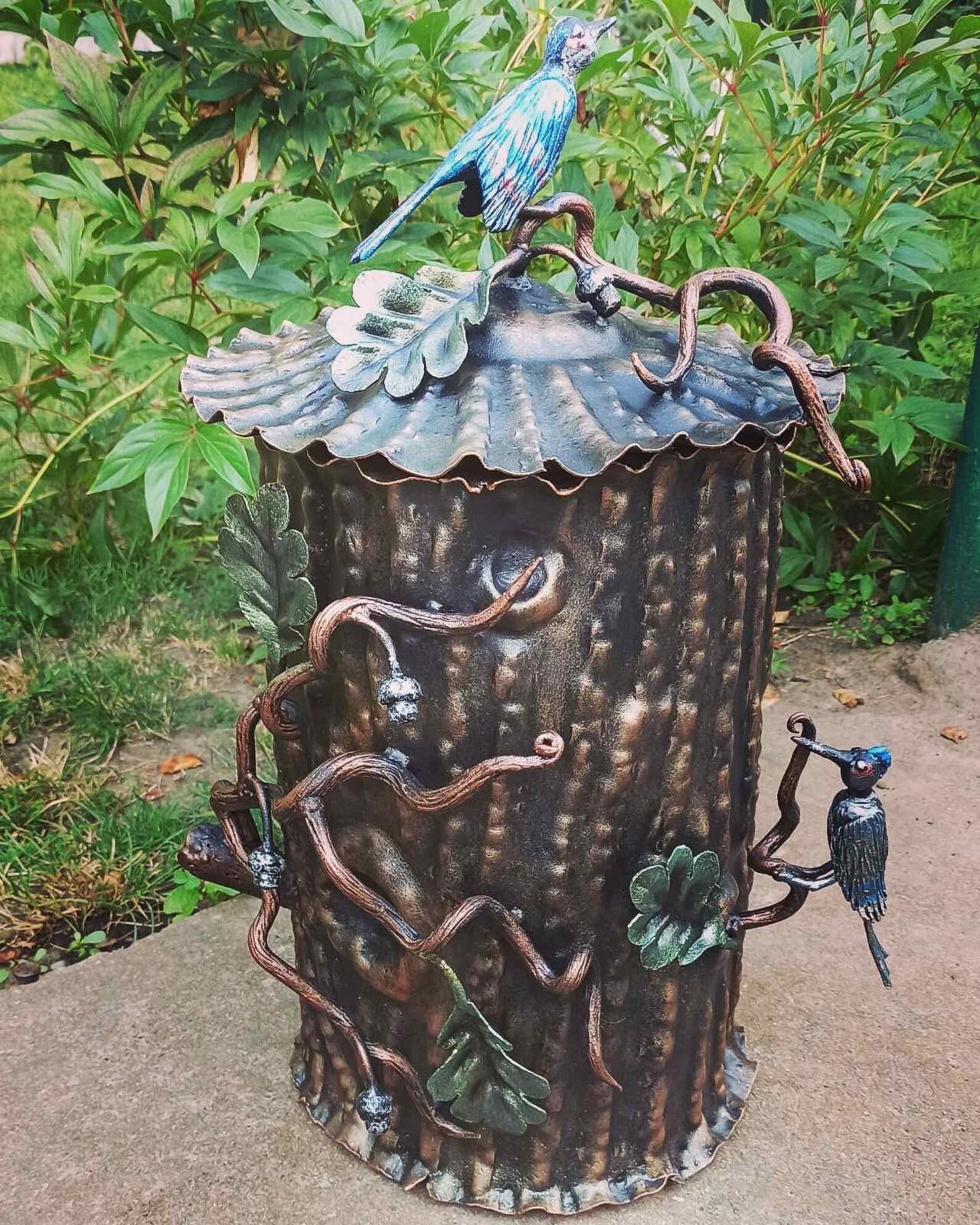 Waste Basket Chest Trash Bin Trash Can Garbage Can Waste - Etsy