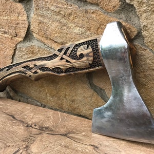 Wolf Axe, Viking Axe, Wolf, Tomahawk, Werewolf, Viking Hatchet ...