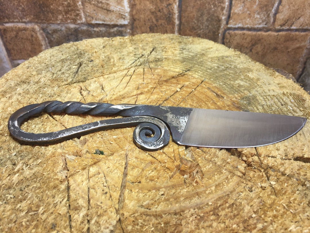 Couteau viking, couteau forgé à la main, couteau rustique, couteau ...