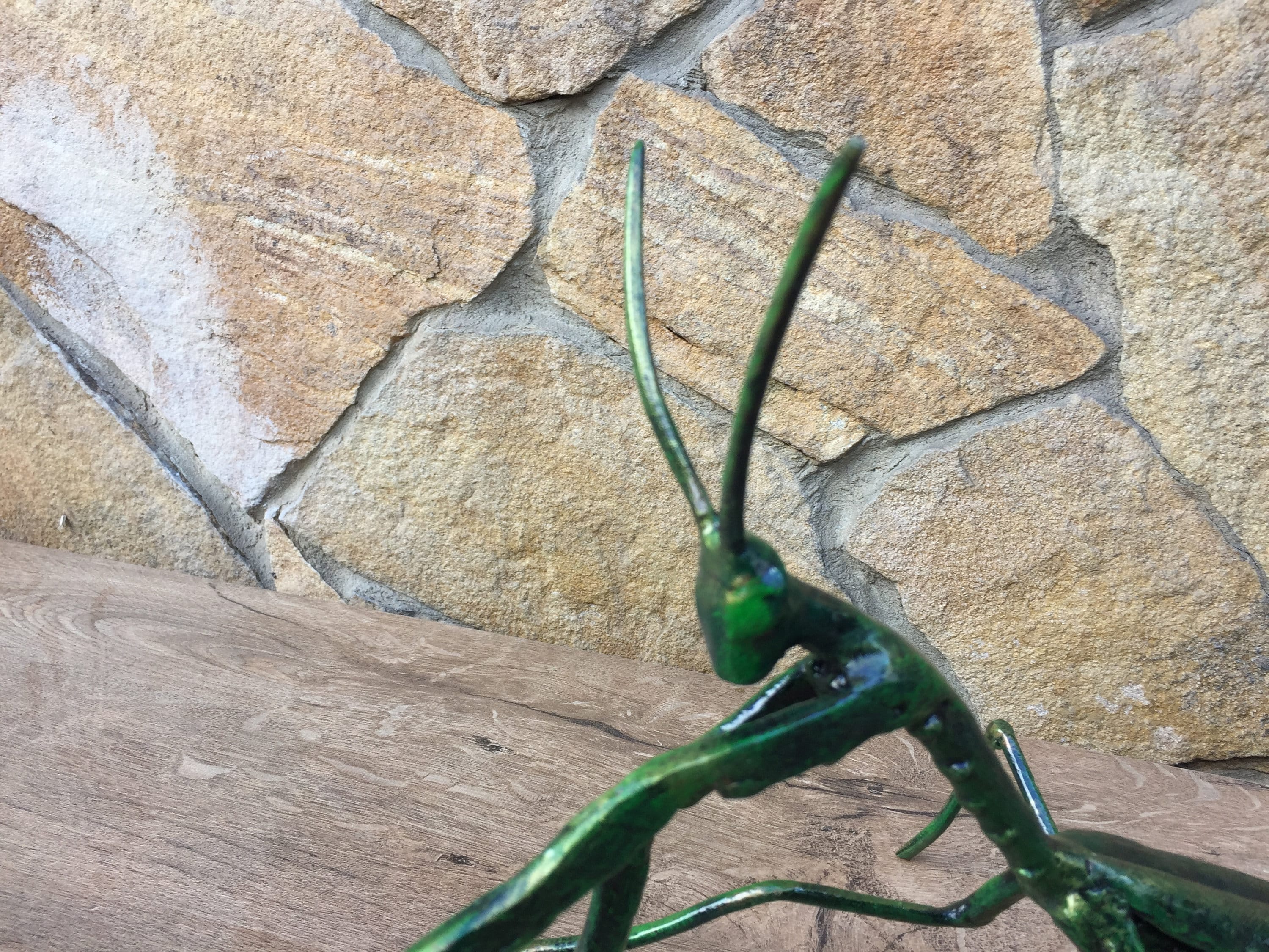 Hand forged mantis mantis figurine mantis sculpture mantis | Etsy