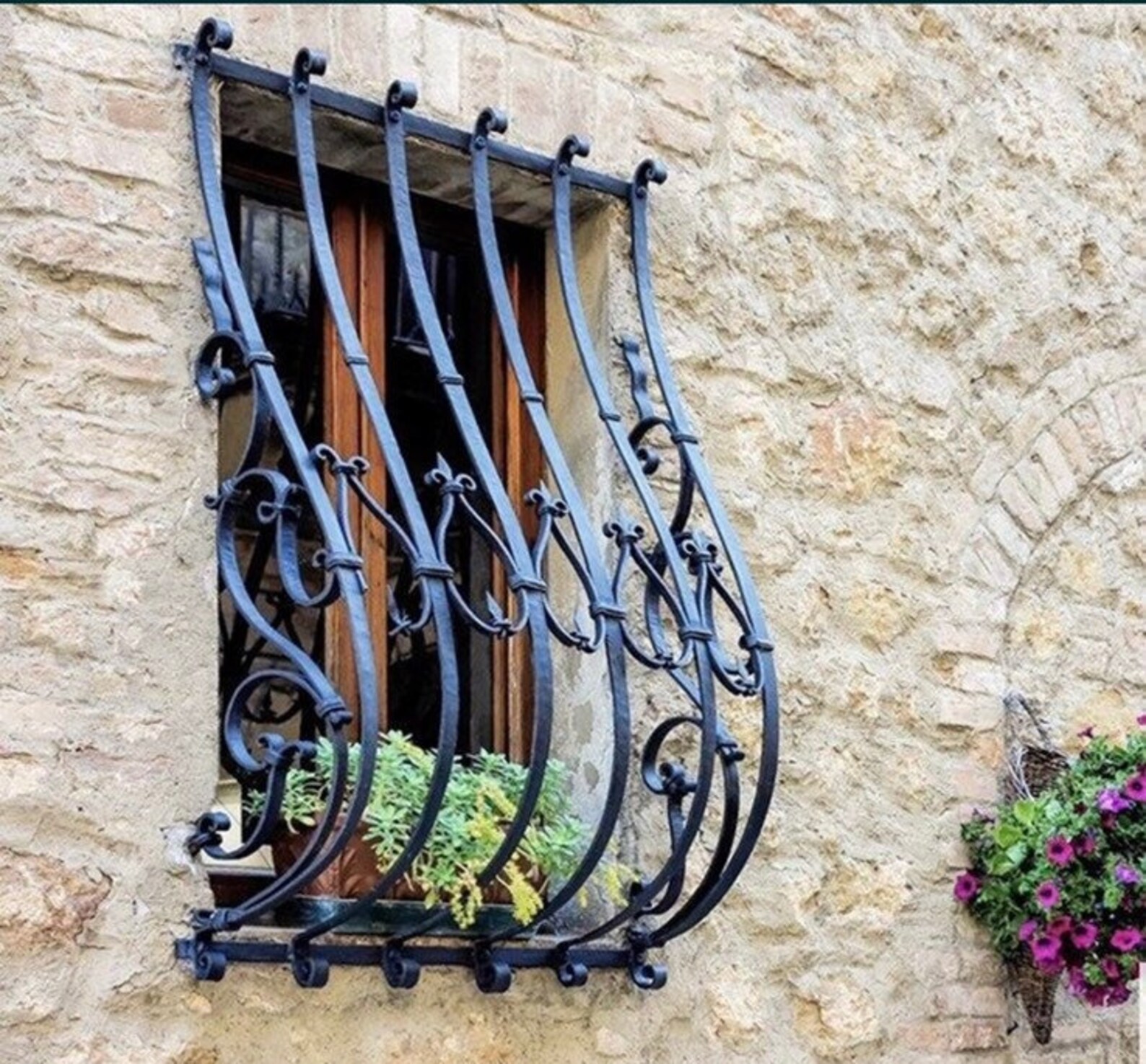 Window Guard Window Grille Window Garden Yard - Etsy