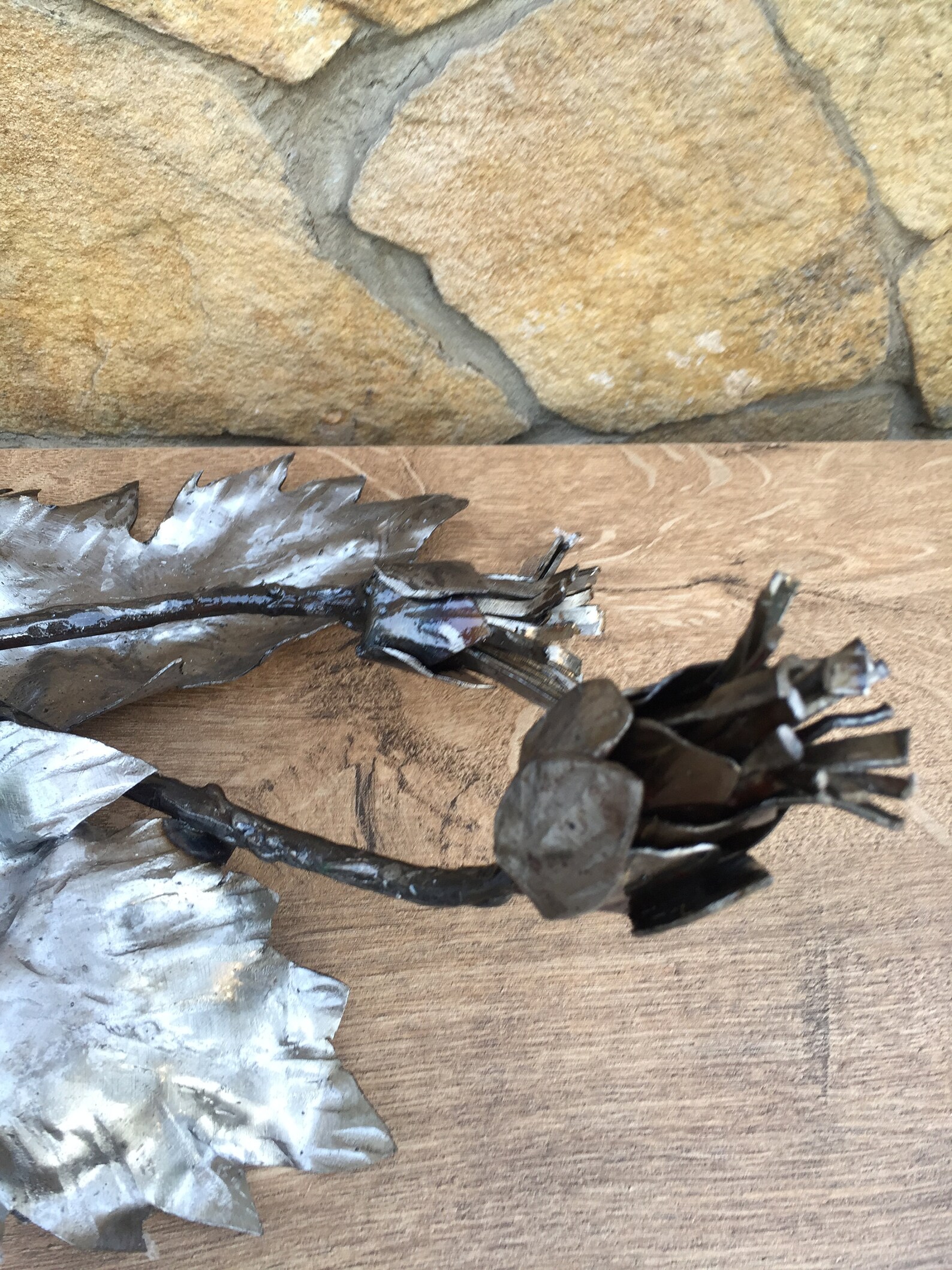 Hand Forged Thistle Iron Thistle Scottish Thistle 6th - Etsy