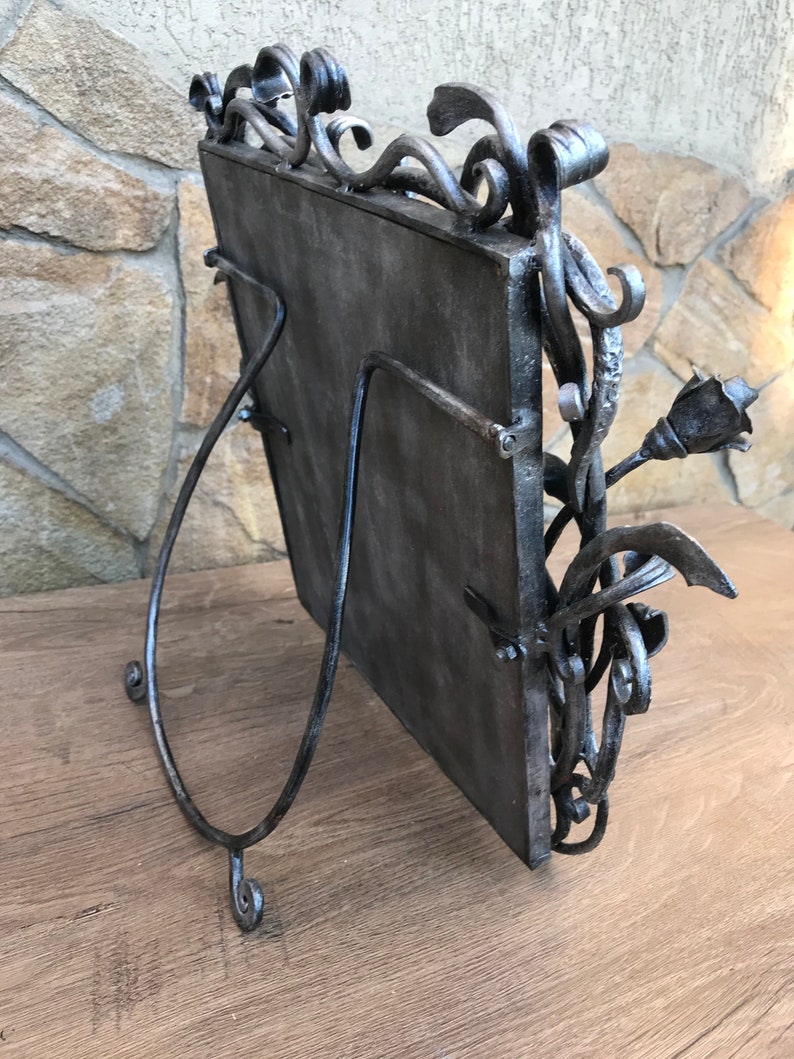 Mirror Mirror Frame Hand Forged Mirror Frame Hallway | Etsy