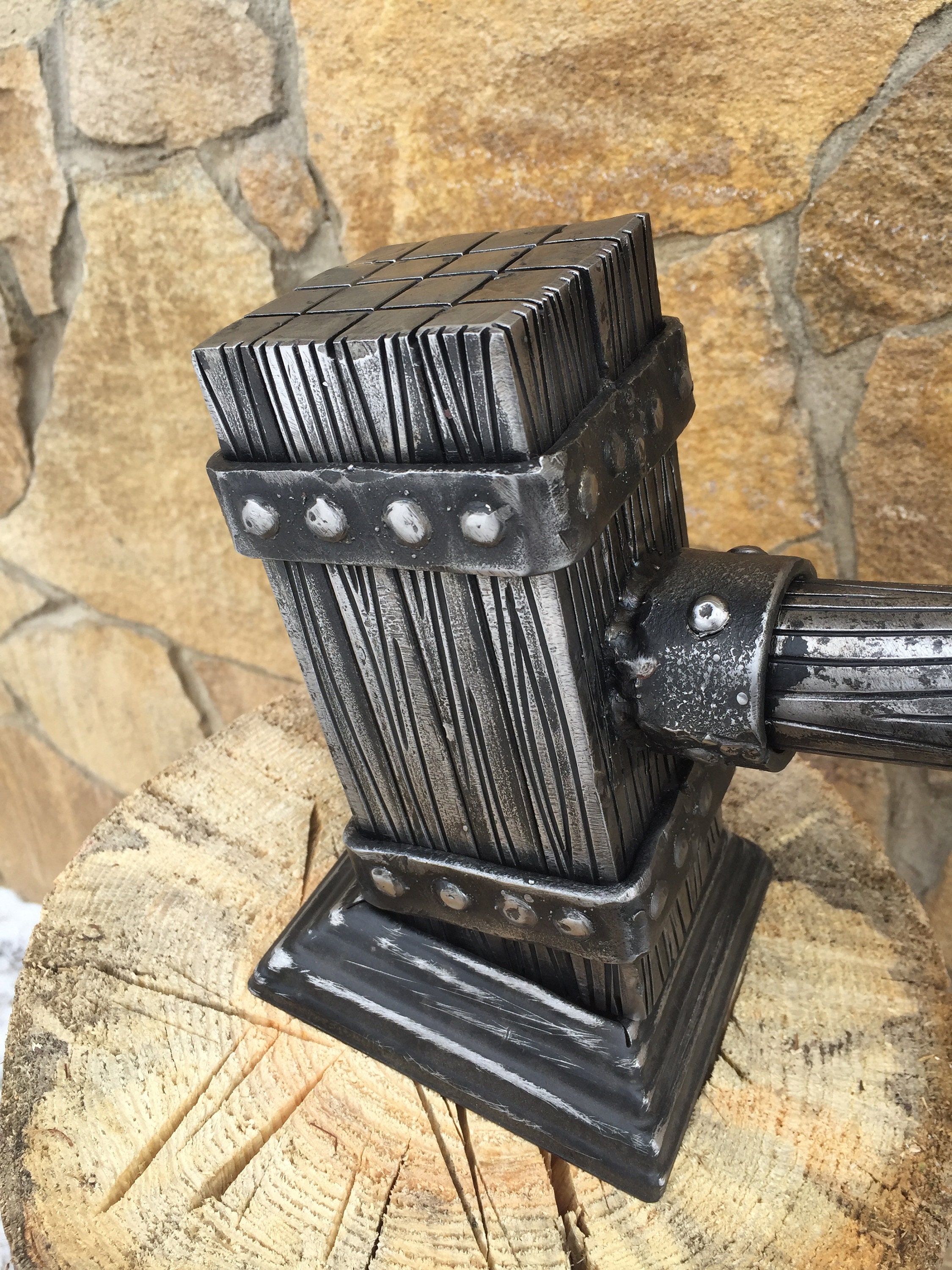 Hand Forged Hammer Viking Axe Thors Hammer Decorative - Etsy