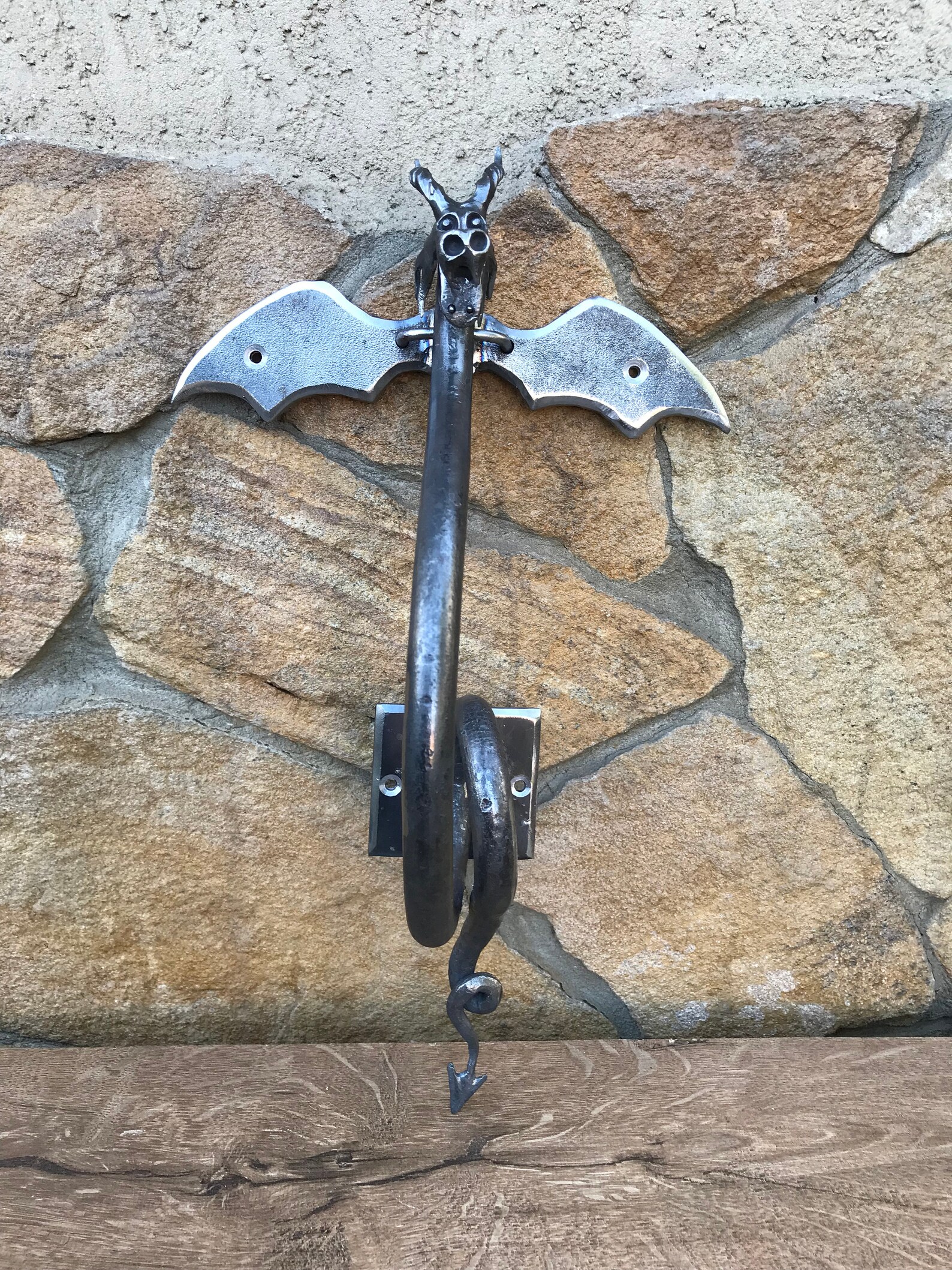 Door Pull Dragon Dragon Art Dragon Gift Barn Door Handle | Etsy