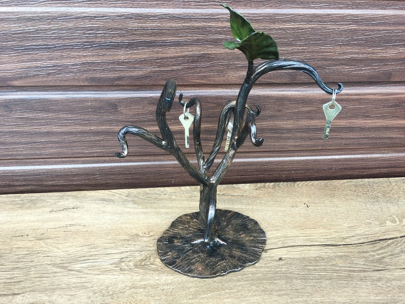 Key Tree Key Hooks Key Holder Key Stand Key Storage Key - Etsy