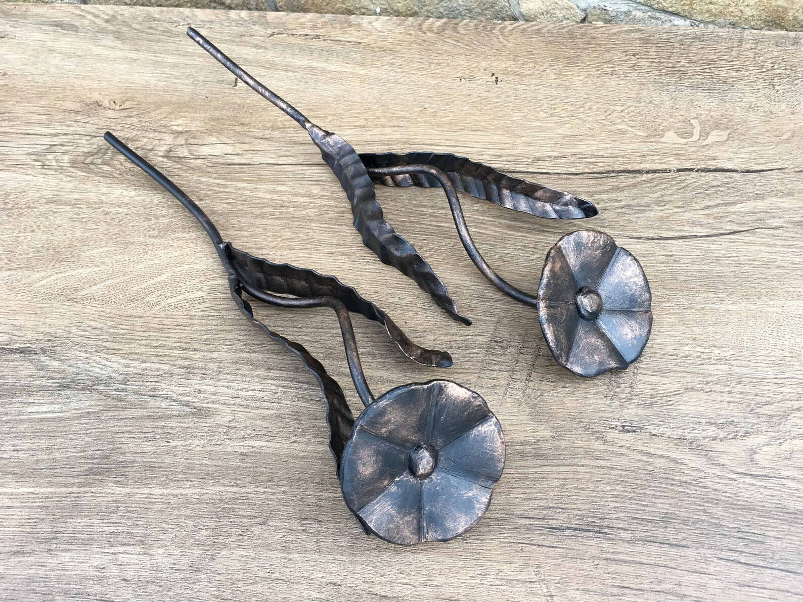 Wrought Iron Daisy Iron Anniversary Gift for Her Iron Gift | Etsy