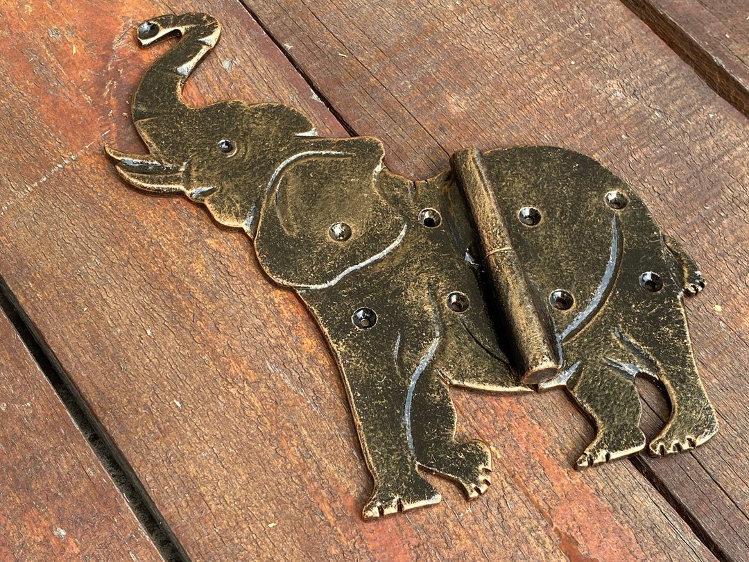 Animal Hinge, Strap Hinges, Elephant, Savannah, Animal, Africa, Hinge ...