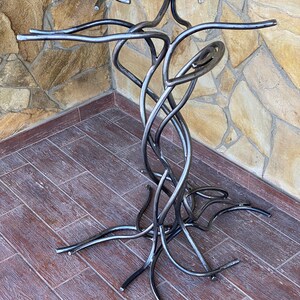 Table Leg, Tree Stump, Stump, Vines, Coffee Table, Steel Gift ...