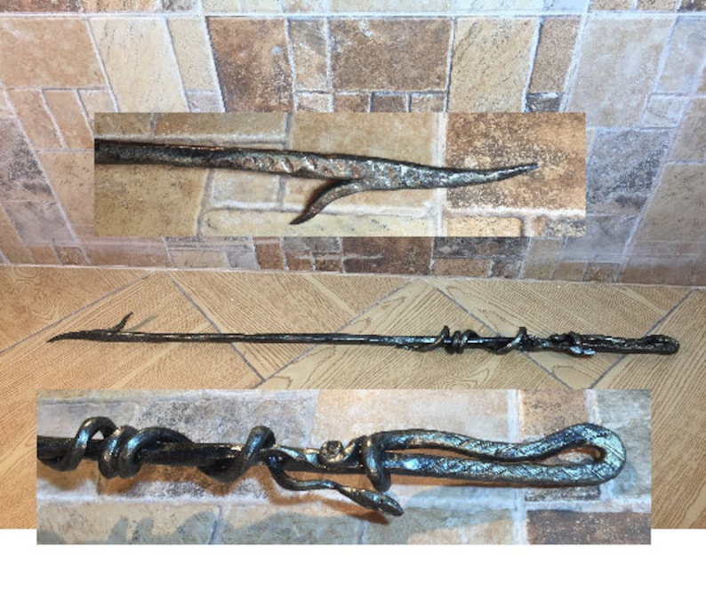 Fire Poker, Mens Gift, Manly Gift, Fireplace, Fireside, Hand Forged ...