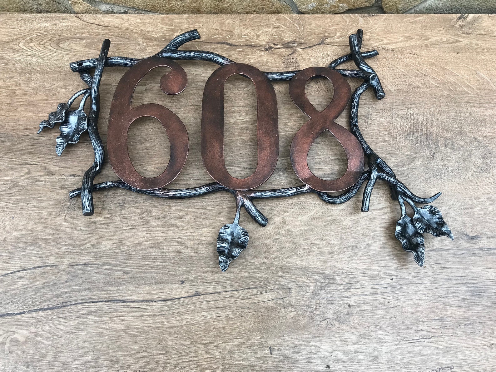 House Number Sign House Number for Yard House Number Metal | Etsy