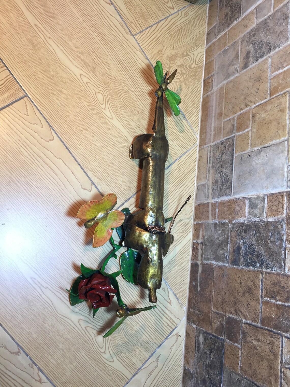 Metal Dog Metal Dog Sculpture Hand Forged Dog Metal Dog - Etsy