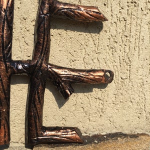 Iron Letters, Hand Forged Letters, Word Cutout, Last Name Cutout, Laser ...