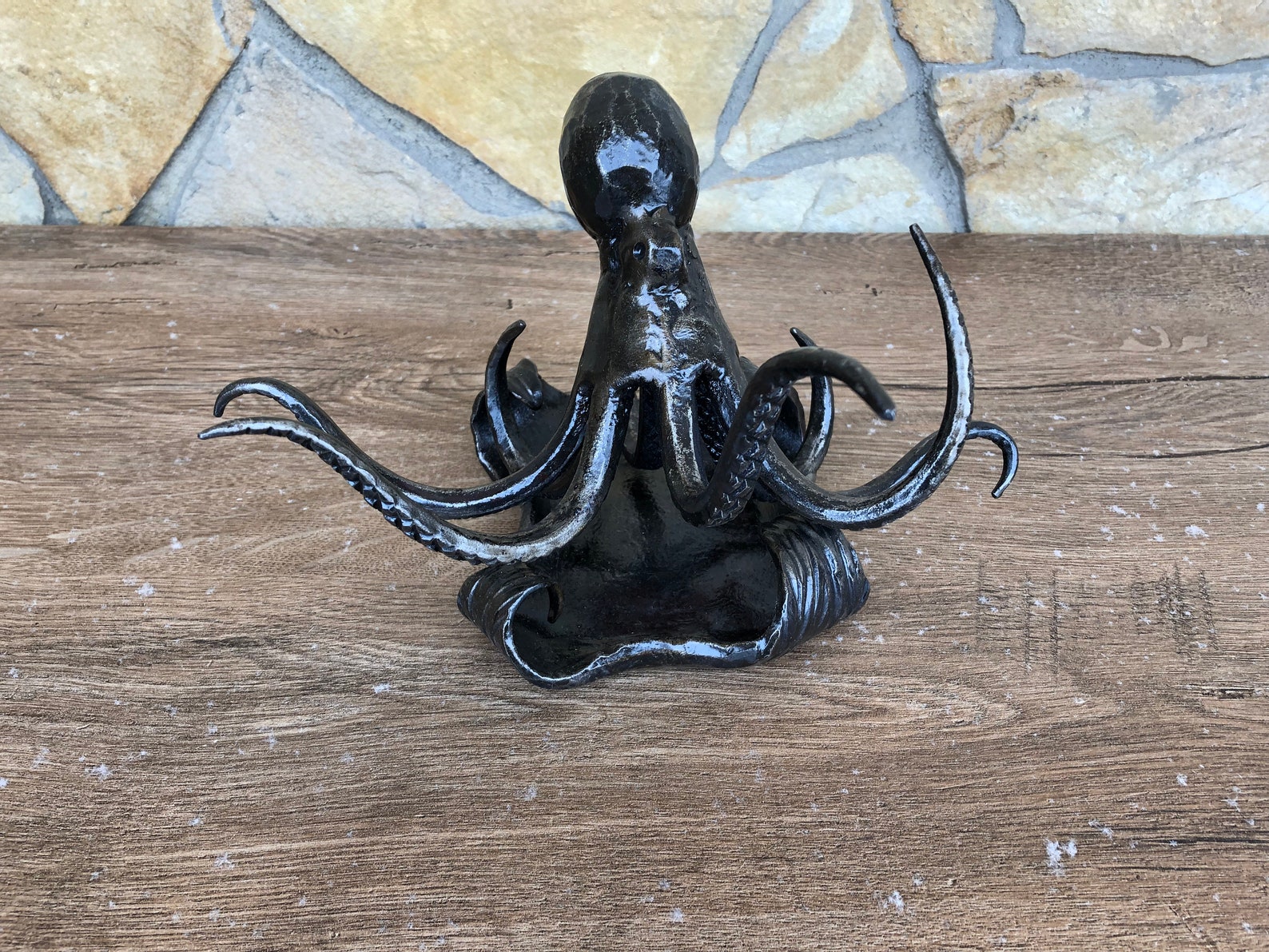 Ashtray Ash Tray Cigar Holder Octopus Art Smoker - Etsy