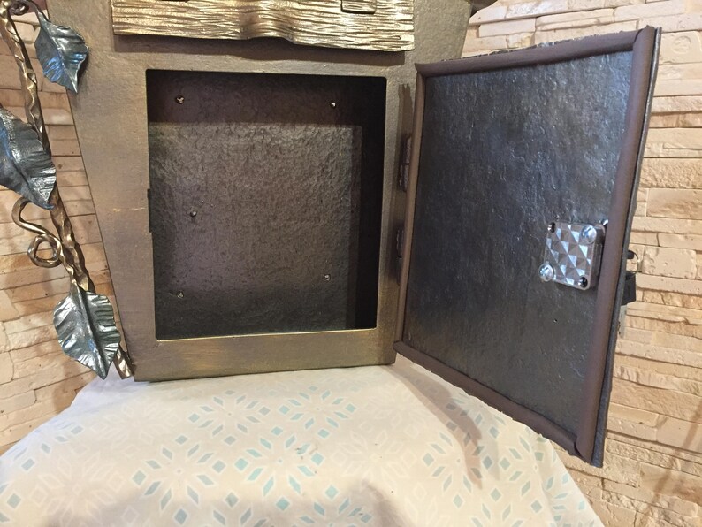 Hand Forged Post Box Lock Box Mail Box Letter Box Royal | Etsy Canada