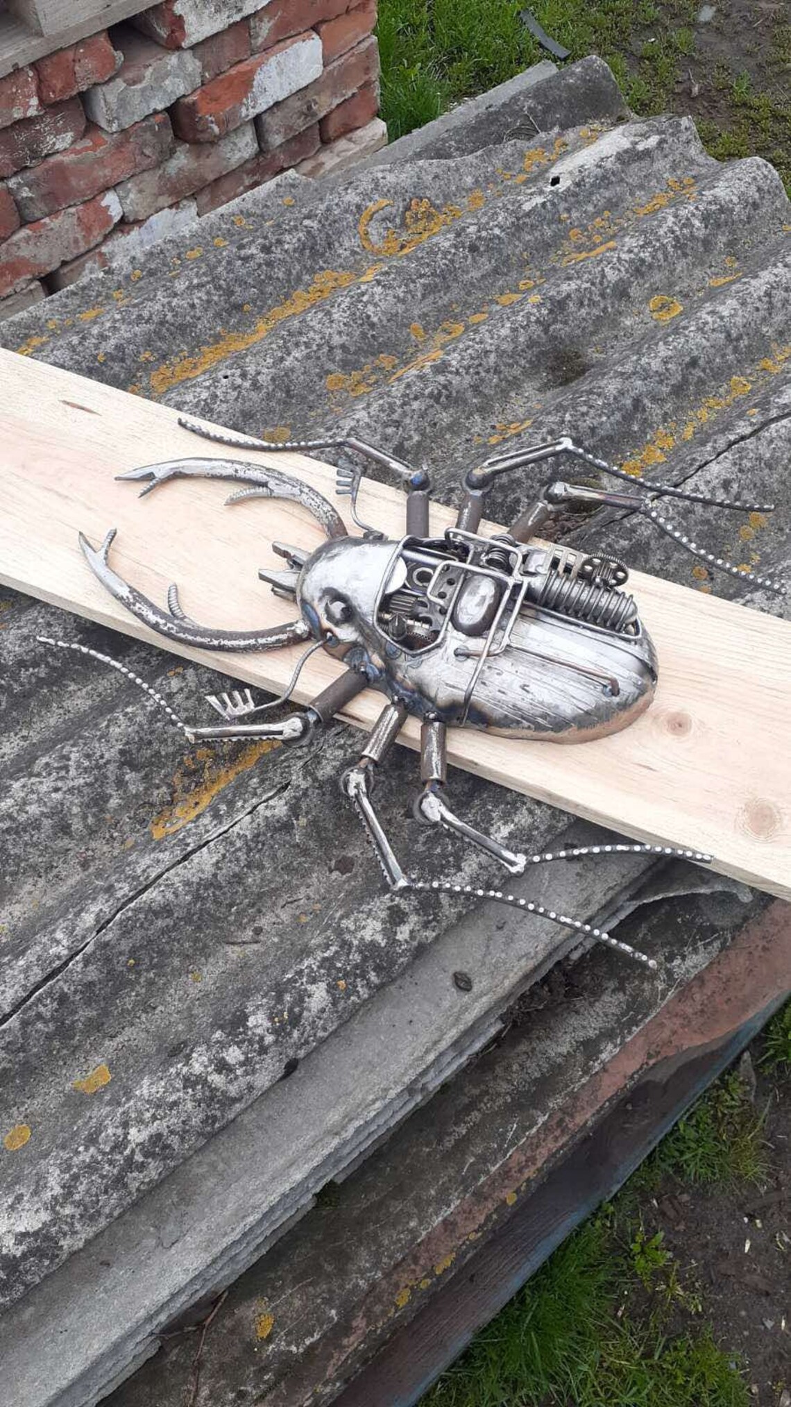 Steampunk Beetle Steampunk Bug Insect Beetle Recycled - Etsy