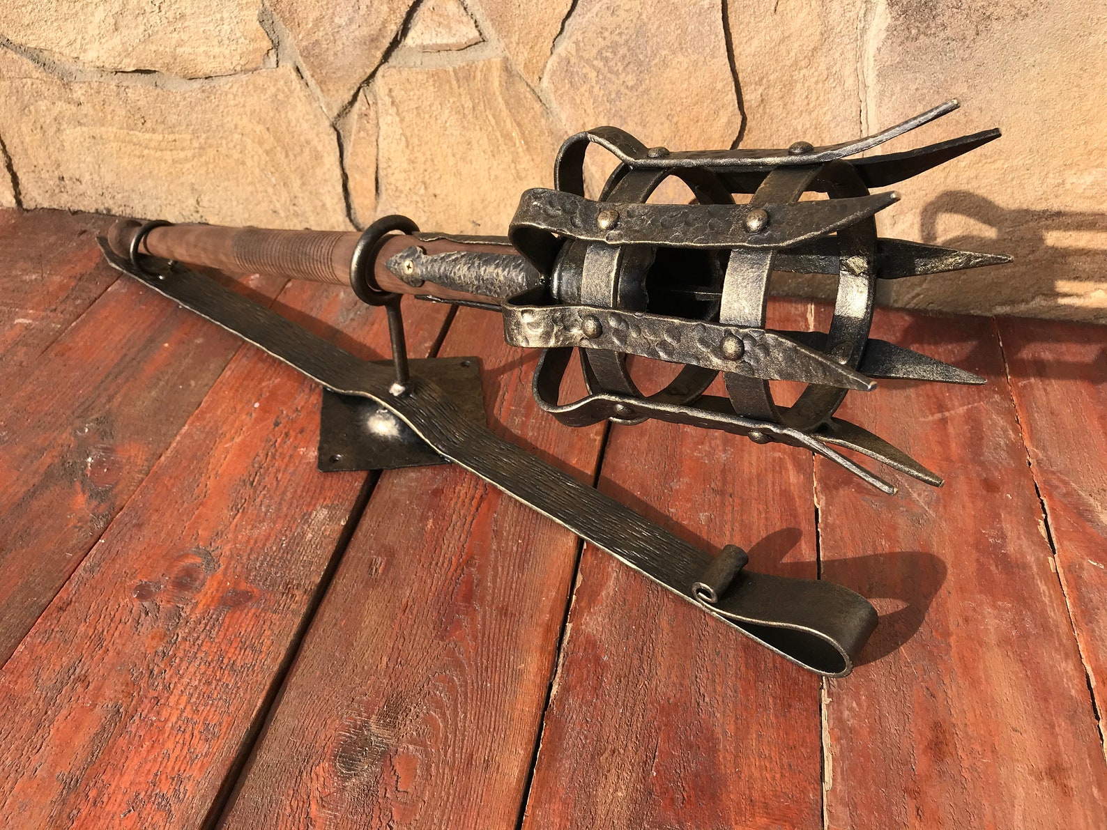 Torch, Medieval Torch, Fire Torch, Torch Candle Holder, Wall Torch ...