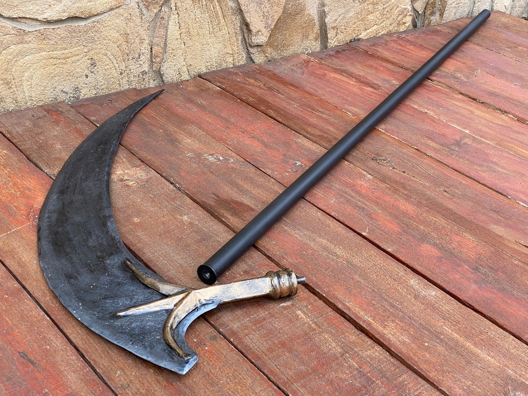 Scythe, Iron Gift, Costume , Cosplay, Prop, Halloween, Gamer Gift ...