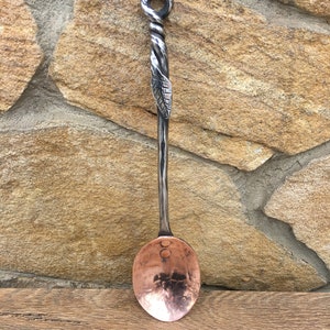 Medieval Spoon, Mid Century Spoon, Copper Spoon, Viking Spoon, Medieval ...