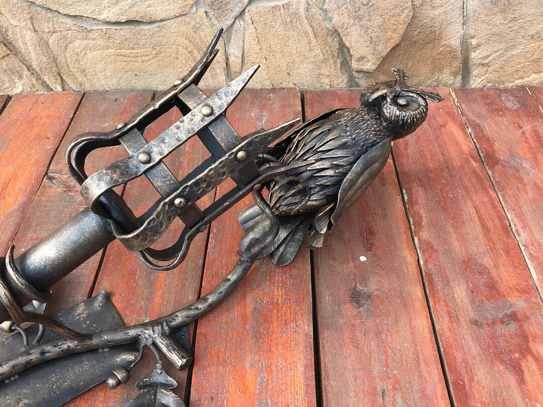 Medieval Sconce, Castle Decor, Iron Anniversary, Wall Sconce,viking ...