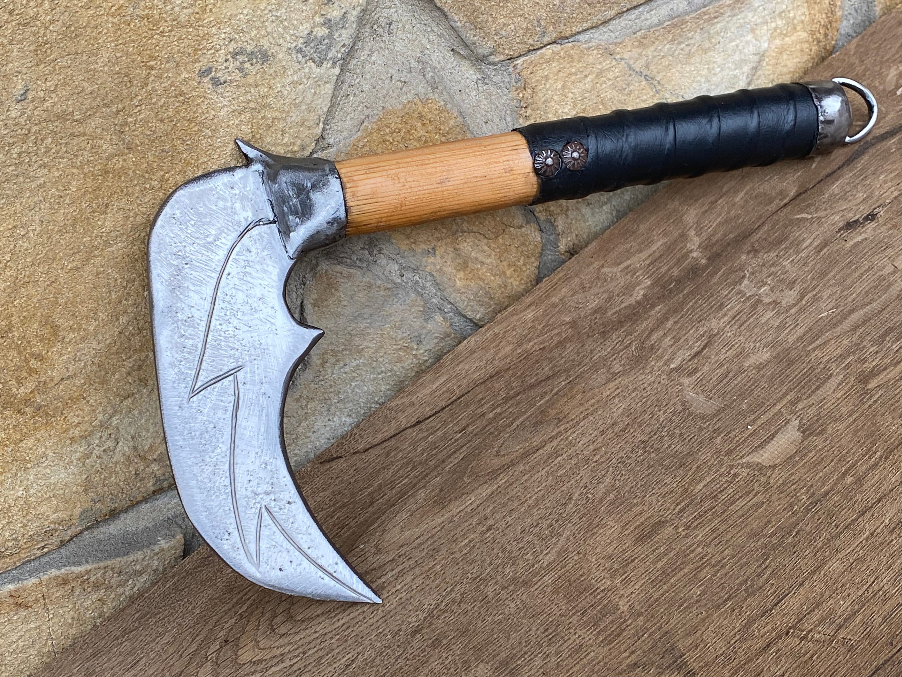 Medieval Scythe Weapon