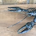 Crawfish Crayfish Crustacean Metal Sculpture Metal - Etsy