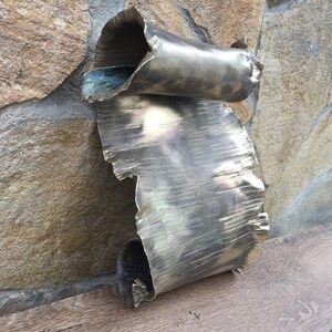 Bronze Scroll 8th Anniversary 19th Anniversary Bronze | Etsy