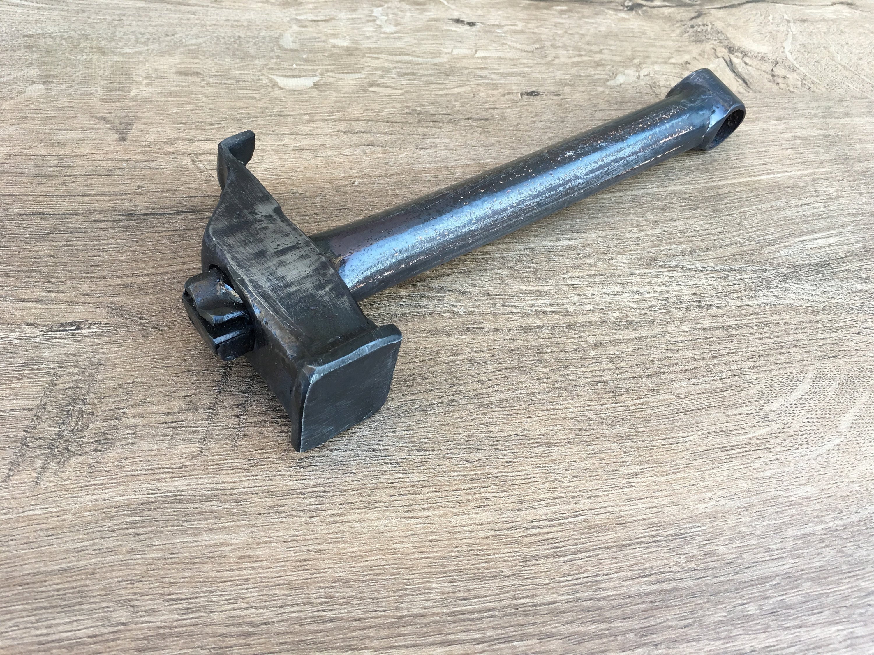 Hand Forged Hammer Claw Hammer Decorative Hammer Viking - Etsy