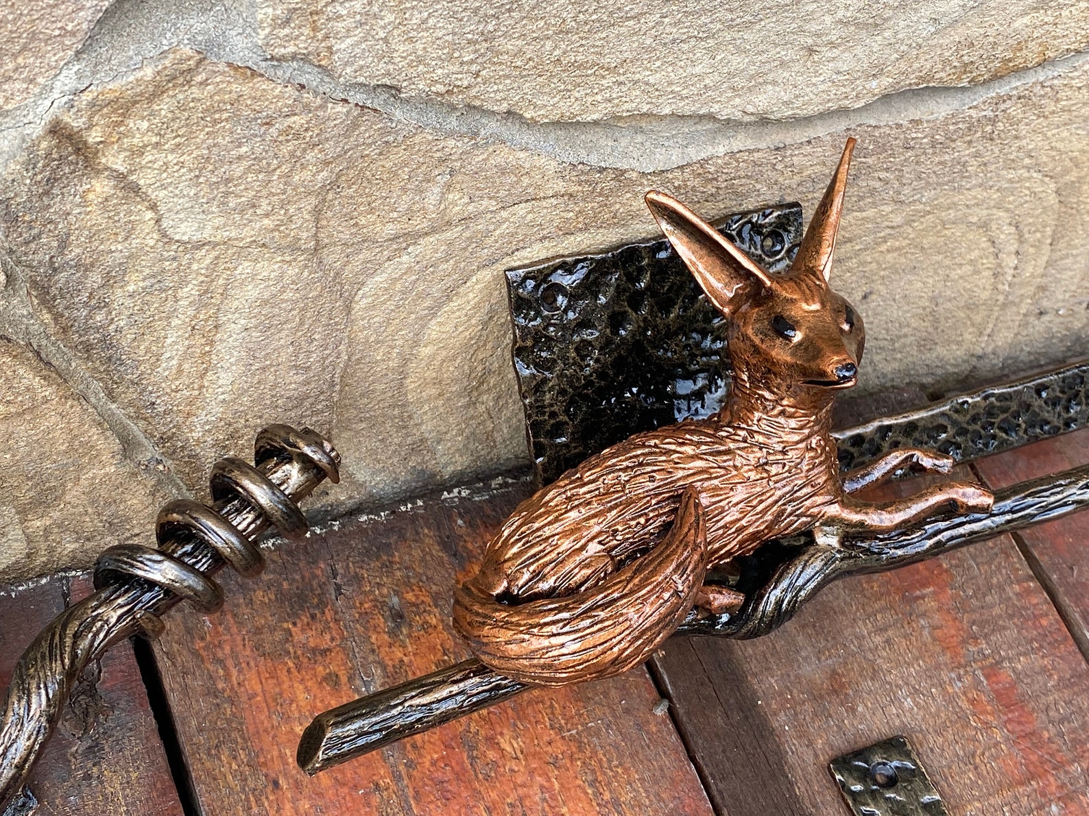 Latch, Door Latch, Fox, Nature, Birthday, Door Handle, Gate Latch, Lock ...
