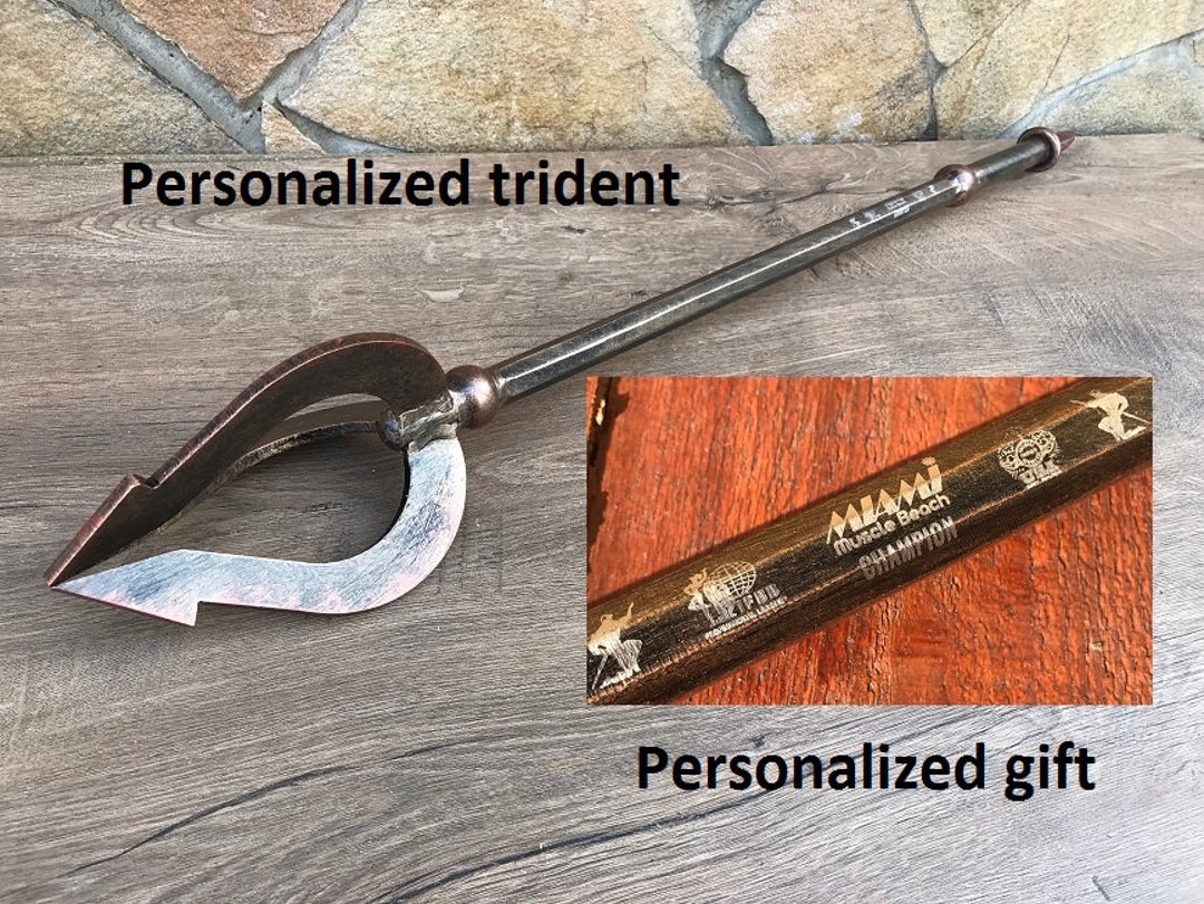 Personalized Trident, Custom Trident, Neptune Trident, Trident, Trident ...