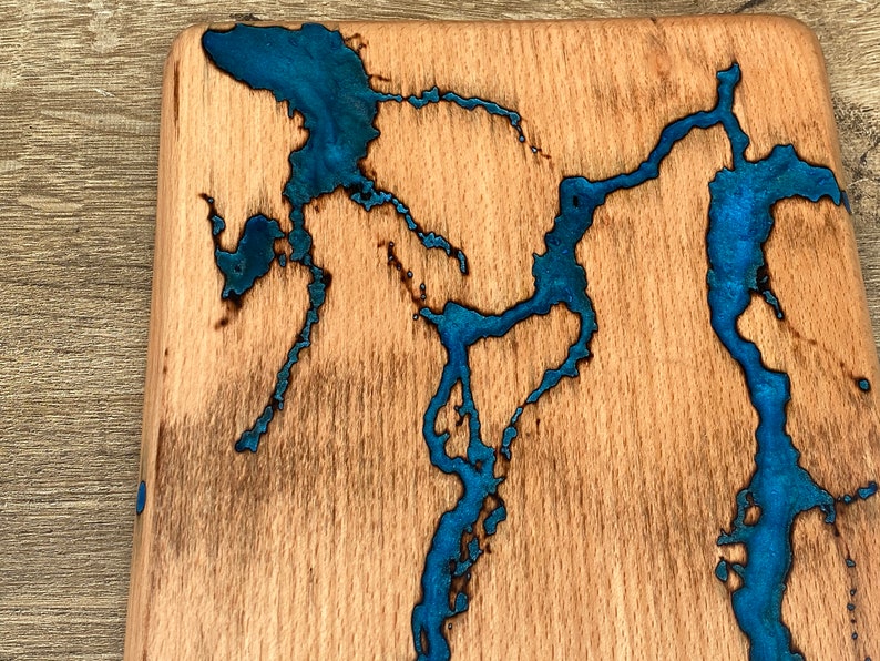 Epoxy Board Epoxy Resin Board Serving Tray Cutting Board - Etsy