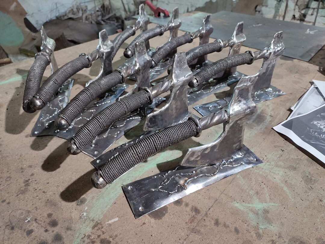 Axe Door Handle, Viking Axe, Door Handle, Mens Gift, Renovation ...