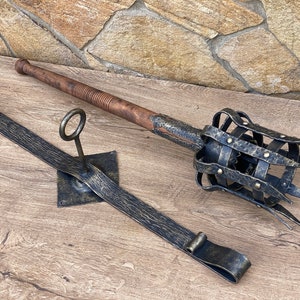 Torch, Medieval Torch, Fire Torch, Torch Candle Holder, Wall Torch ...